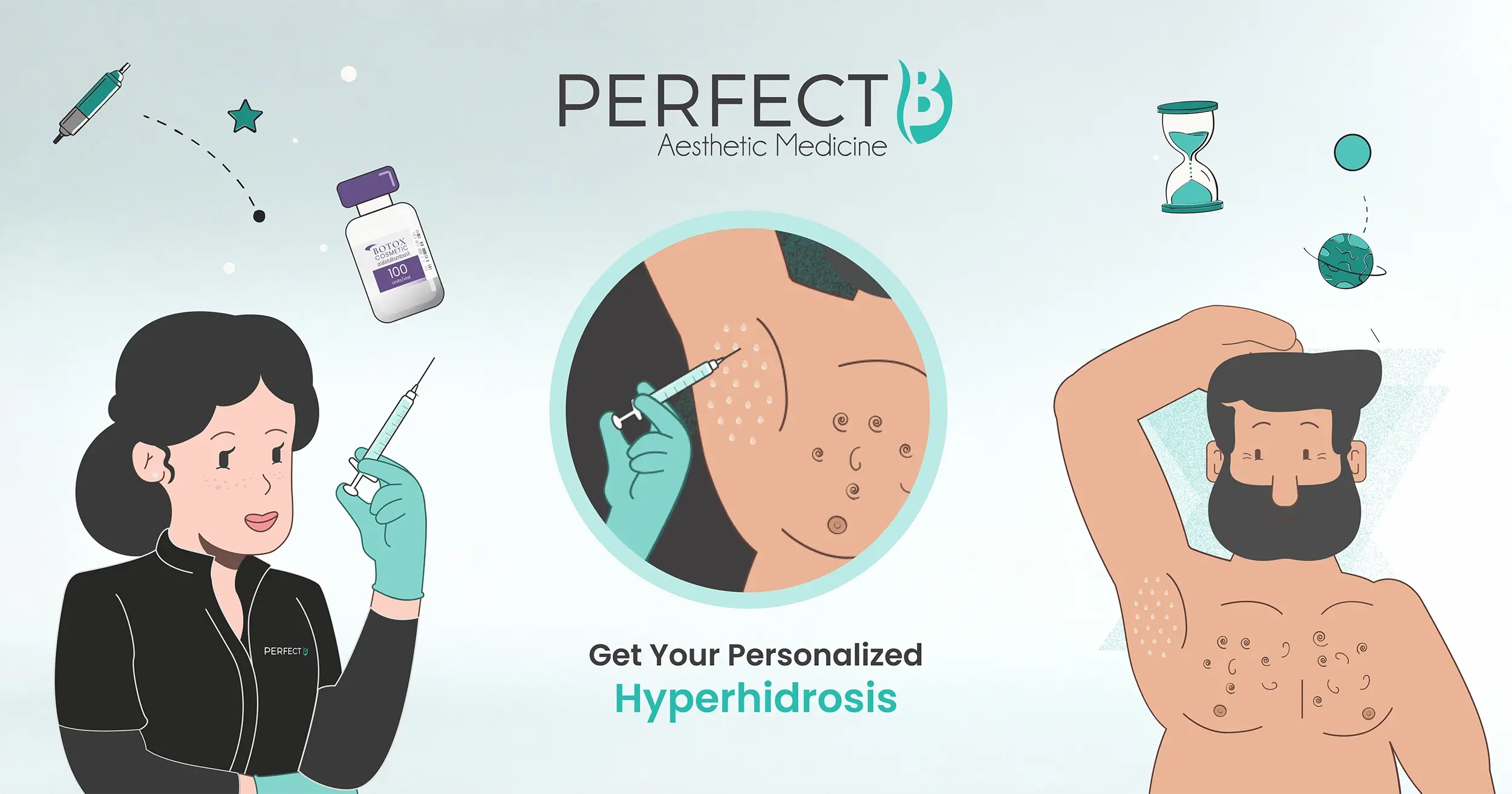 Hyperhidrosis Treatment | Perfect B