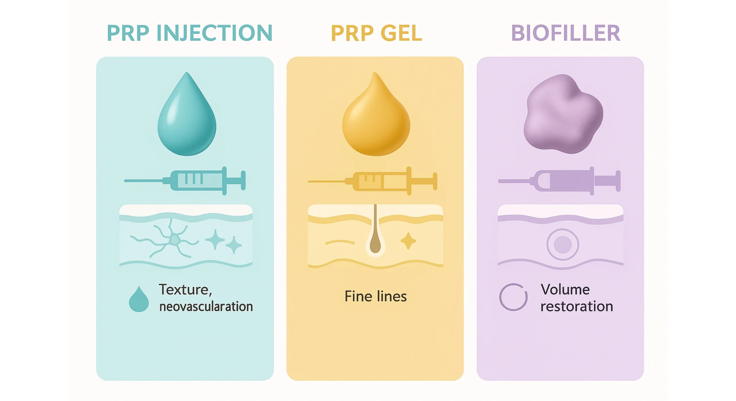 PRP Injections, PRP Gel, Biofillers: Wich is Better? A Regen Med Guide ...