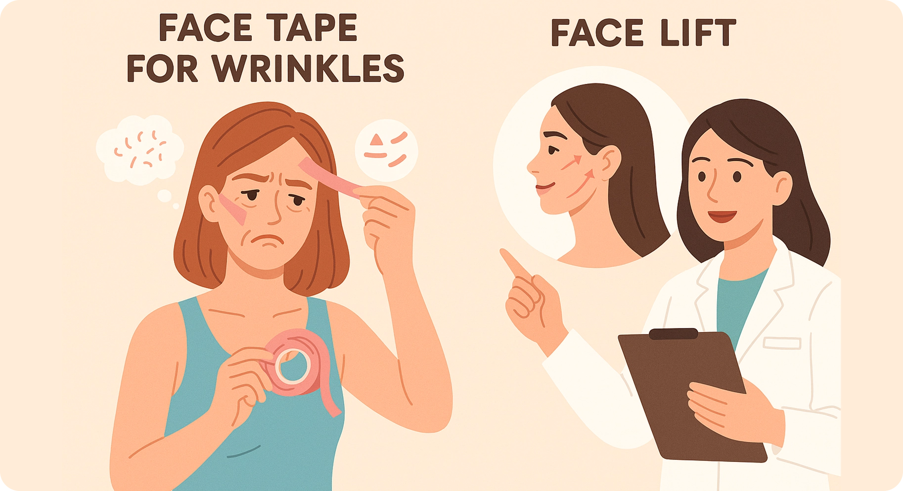 Face Tape for Wrinkles: Do “Before and After” Results Hold Up Against a ...